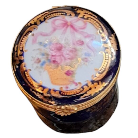 Limoges | Storage & Organization | Limoges Castel France Trinket Box ...